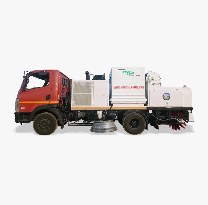 Tractor Drawn Sweeper - Mechanical Road Sweeper - NTSA